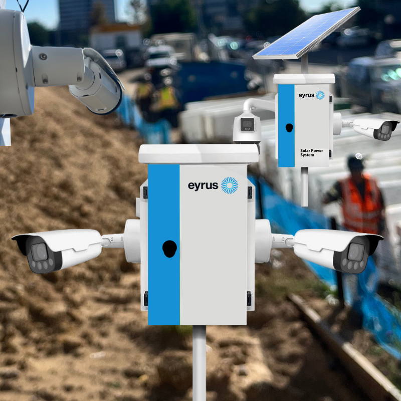 Construction Site Security Camera System - 3 Step Implementation Guide | Eyrus